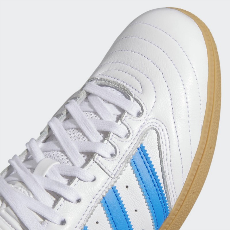 ADIDAS Busenitz Pro Cloud White / Blue Bird / Gold Metallic shoes