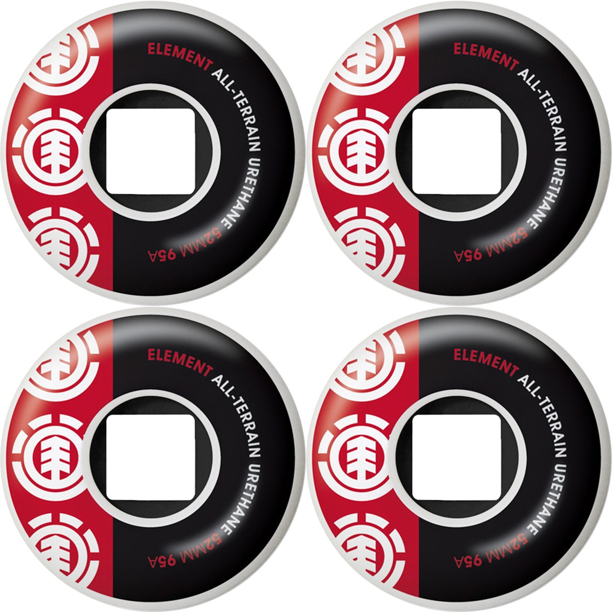 ELEMENT Section Skate wheels 52mm 95A